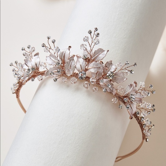 Jewelry | Rose Gold Bridal Tiara | Poshmark